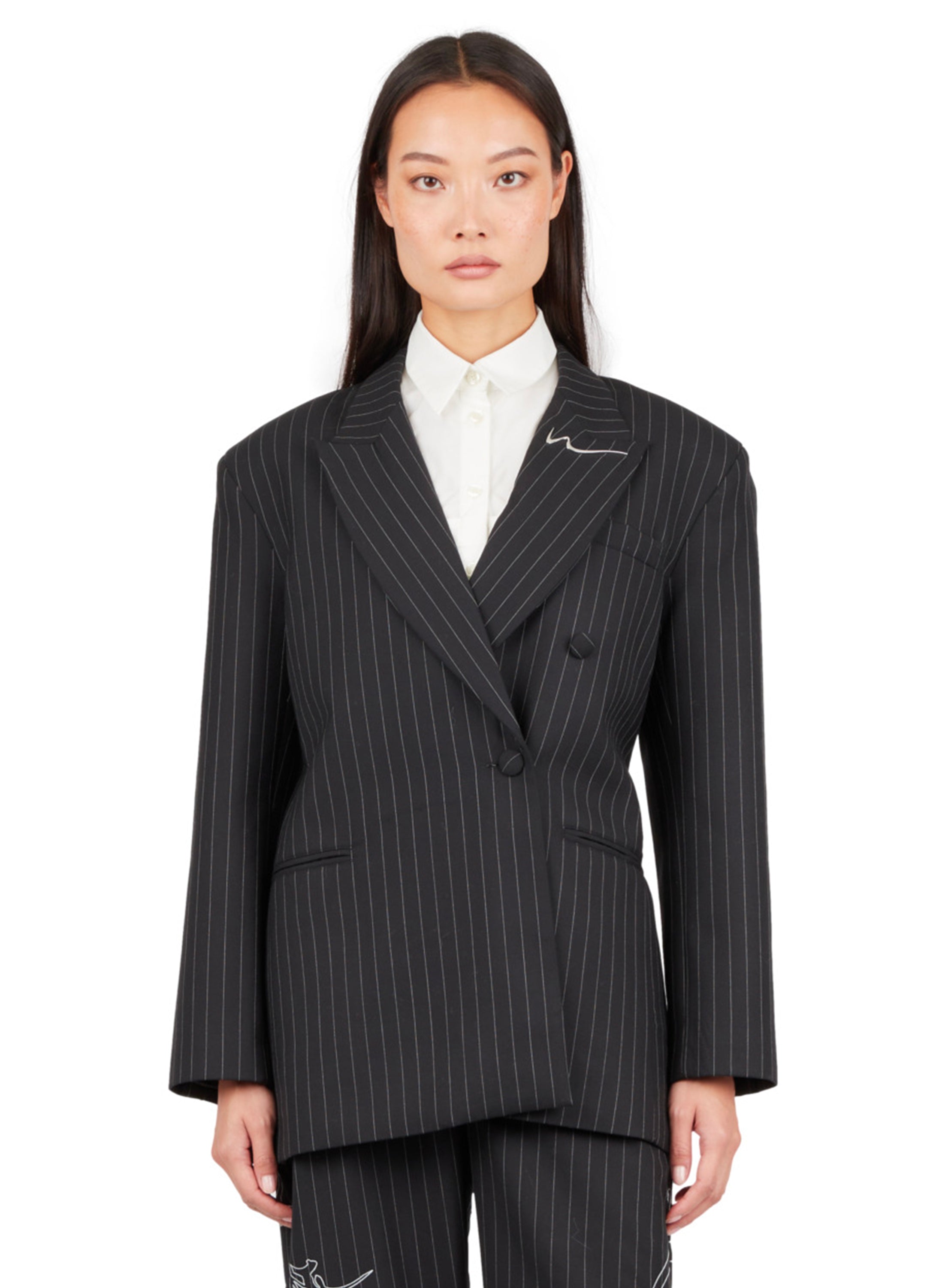 OVERSIZED SHOULDER PAD JACKET – WEINSANTO